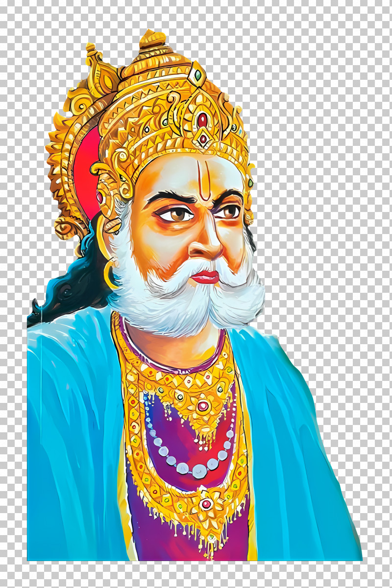 Sita - Wise Hindu Sage With Crown PNG, Clipart, Ancient, Beard, Crown ...