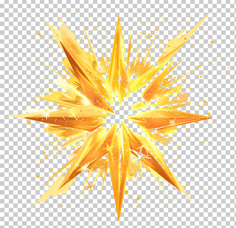 Shining Star - Golden Starburst Light Effect PNG, Clipart, Abstract Radiance, Bright Explosion ...