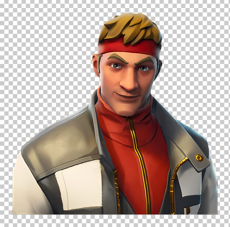 Fortnite - Cartoon Character In Jacket And Headband PNG, Clipart ...