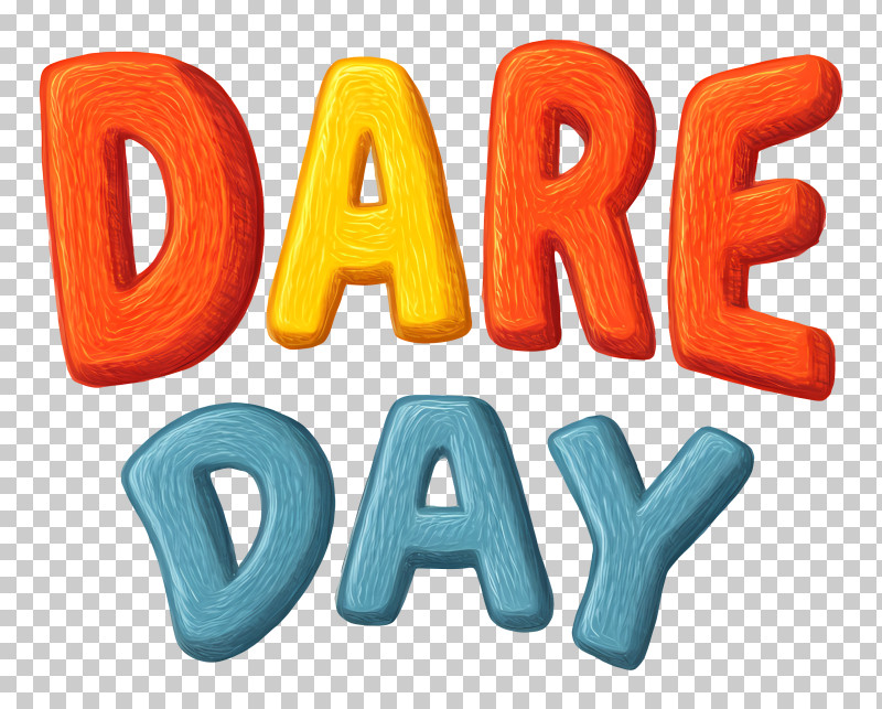Dare Day - Dare Day Text Illustration PNG, Clipart, Adventure, Bold ...