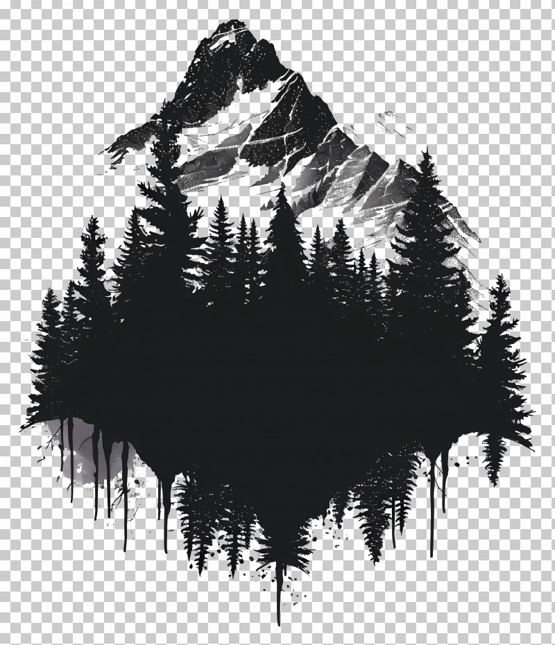 Mountain Silhouette - Silhouette Of Mountain And Forest Scene PNG ... Mountain Silhouette - Silhouette Of Mountain And Forest Scene PNG ...