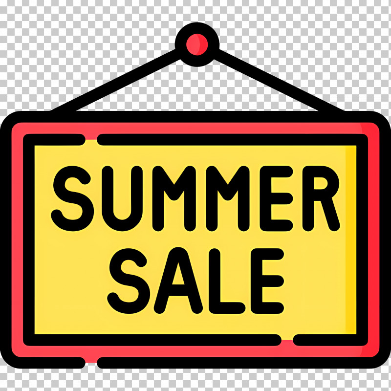 Summer Sale - Bright Summer Sale Sign For Promotions PNG, Clipart ...