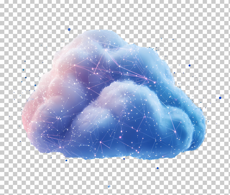 Data Cloud - Digital Cloud With Network Connections PNG, Clipart, Cloud ...