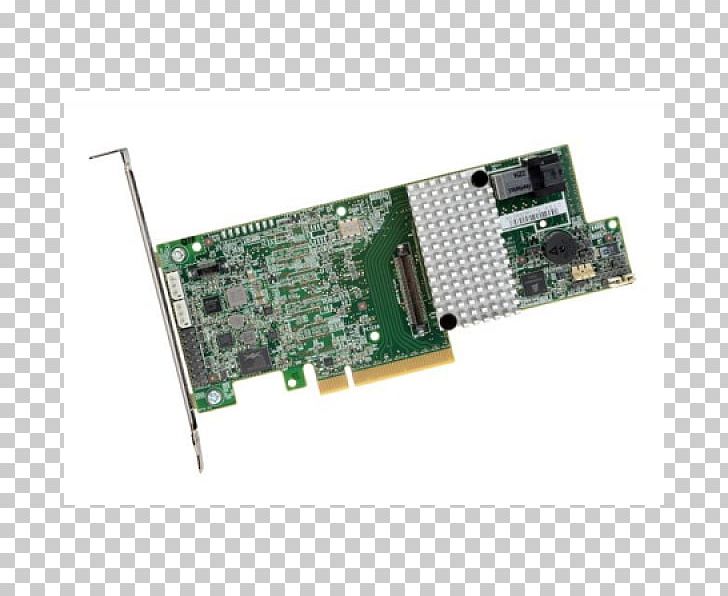 Serial Attached SCSI Disk Array Controller LSI Corporation PCI Express PNG, Clipart, Computer ...