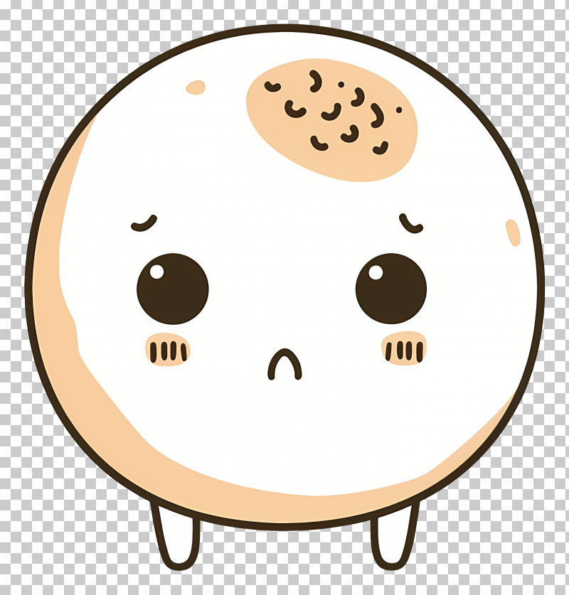 Cartoon Bread - Sad Cute Bun Character PNG, Clipart, Adorable, Cartoon ...